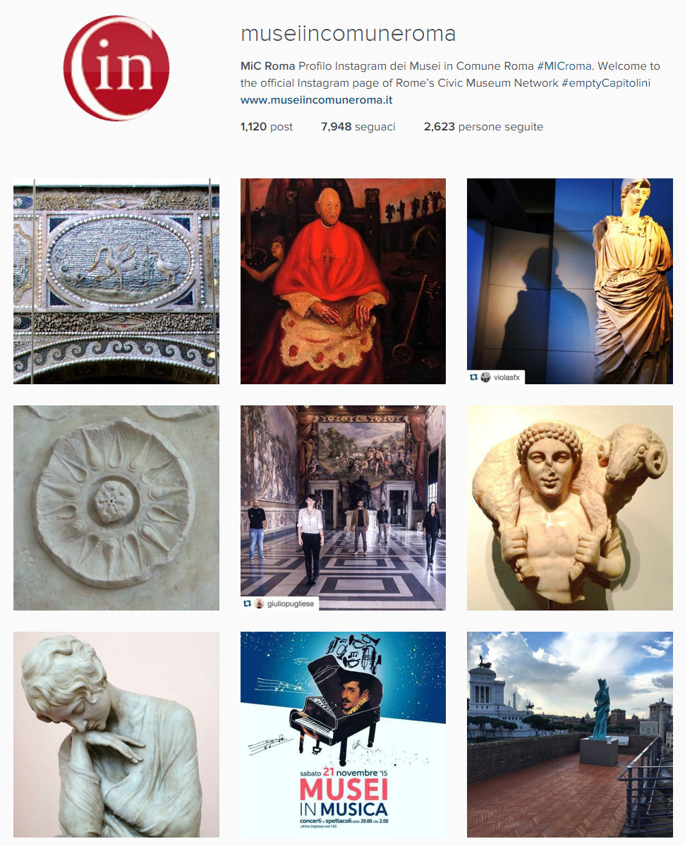Il Sistema Musei sui social network | Museo di Roma in Trastevere